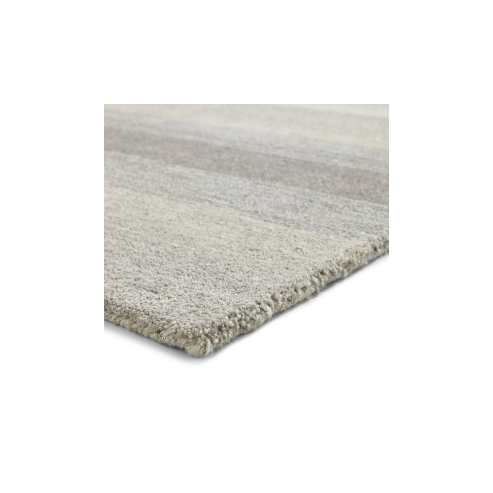 Tapis de salon en laine dégradés de beige - Inspiration Luxe